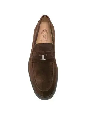 TOD'S T-plaque Loafers