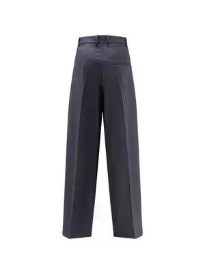 ALYSI Pleated Wide-leg Trousers