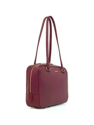 JIL SANDER Medium Vision Leather Shoulder Bag