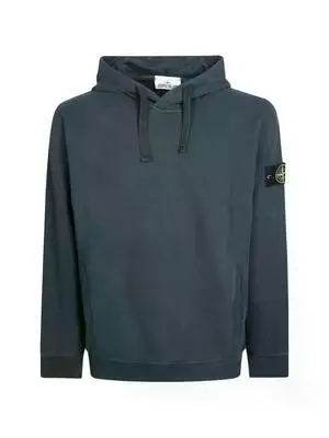 Stone Island 6100048 Brushed Organic Cotton Fleece Sweatshirt