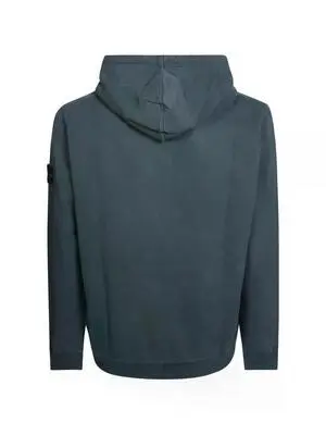 Stone Island 6100048 Brushed Organic Cotton Fleece Sweatshirt
