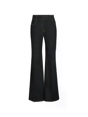 Brunello Cucinelli Monile Flared-leg Jeans - Blue