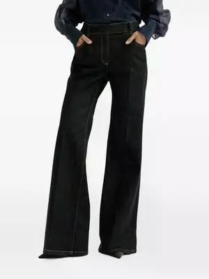Brunello Cucinelli Monile Flared-leg Jeans