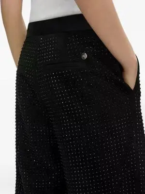 Karl Lagerfeld Rhinestone Tailored Pants