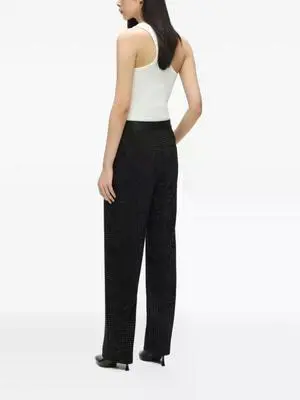 Karl Lagerfeld Tailored Rhinestone Trousers