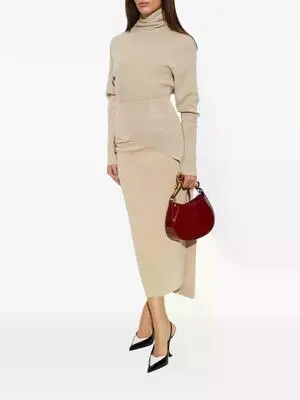 LANVIN Wool And Cashmere Midi Dress