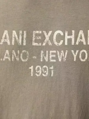 Armani Exchange Logo-print Crew-neck T-shirt
