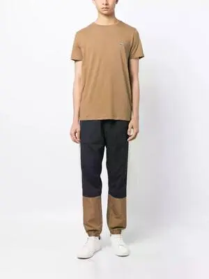 Lacoste Logo-embroidered Cotton T-shirt