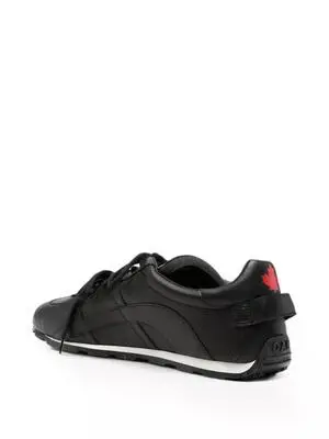Dsquared2 Maple-leaf Leather Sneakers