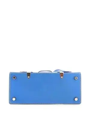 Goyard Structured Saigon Top Handle Bag Coated Canvas With Leather Mini Satchel
