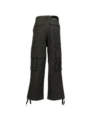 FILTH Distressed Drawstring Cargo Pants