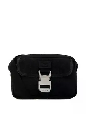 Gucci Mini Gg Canvas Crossbody Bag - Black
