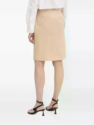 ISABELLE BLANCHE Knot-detail Wrap Mini Skirt
