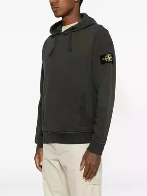 Stone Island Logo-patch Drawstring Hoodie