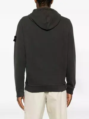 Stone Island Logo-patch Drawstring Hoodie