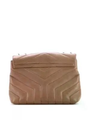 Saint Laurent Loulou Matelassé Chevron Leather Small Shoulder Bag