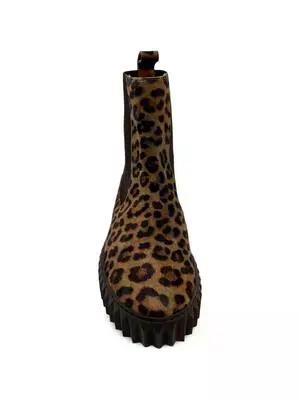 VOILE BLANCHE Beth Leopard-print Ankle Boots