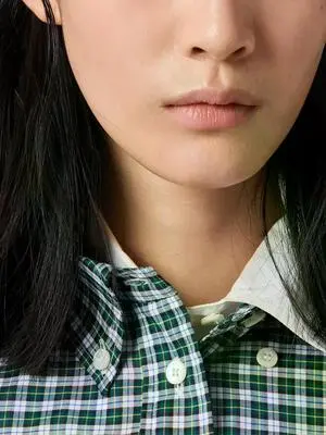 Miu Miu Plaid Shirt