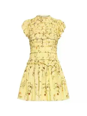 ALLSAINTS Floral-print Ruffled Dress