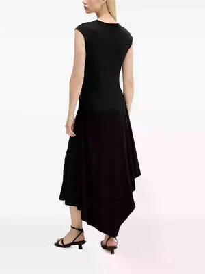Desigual Floral Gathered Midi Dress