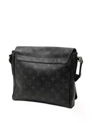 LOUIS VUITTON 2017 Monogram Eclipse District Pm Crossbody Bag