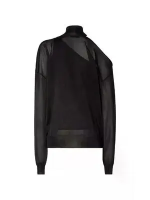 Fendi Silk Organza Sweater
