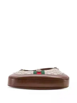 Gucci Jackie 1961 Gg Coated Canvas Small Hobo Bag