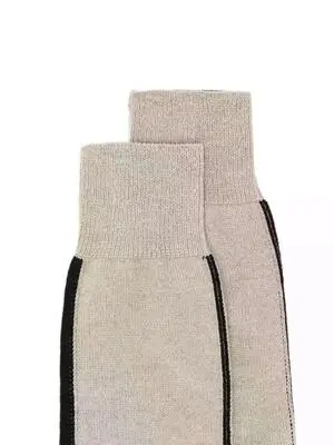 ZIGGY CHEN Colour-block Crew Socks