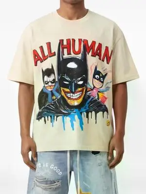 ALL HUMAN Dark Knight Graphic-print T-shirt