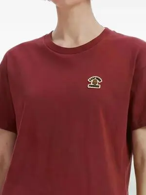 FINGERCROXX Logo-patch T-shirt - Red