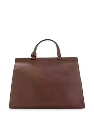 Gucci Gg Marmont Top Handle Bag Leather Medium Satchel