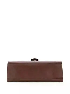 Gucci Gg Marmont Top Handle Bag Leather Medium Satchel