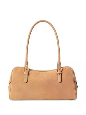 Ralph Lauren Large Marcy Buckle-detail Suede Shoulder Bag