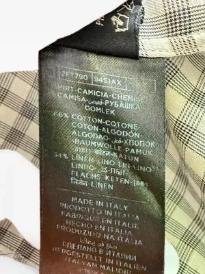 TOM FORD Gingham Button-down Shirt