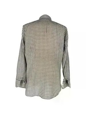 TOM FORD Gingham Button-down Shirt