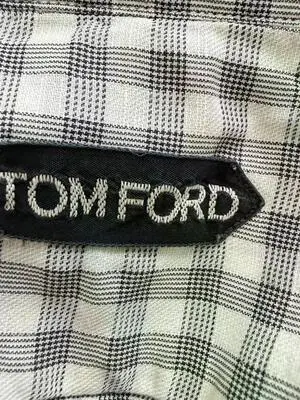 TOM FORD Gingham Button-down Shirt