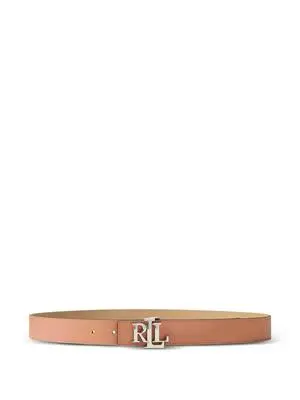 Ralph Lauren Logo-plaque Reversible Belt - Neutrals
