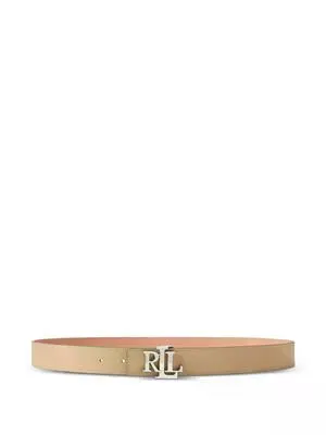 Ralph Lauren Logo-plaque Reversible Belt - Neutrals