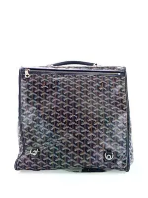 Goyard Saint Leger Briefcase Coated Canvas Backpack