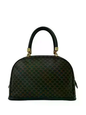 Celine 1998 Macadam Coated Canvas Handbag