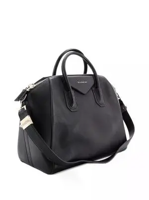Givenchy Antigona Leather Satchel - Black