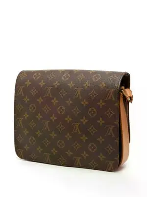 LOUIS VUITTON 1983 Monogram Cartouchiere Gm Crossbody Bag