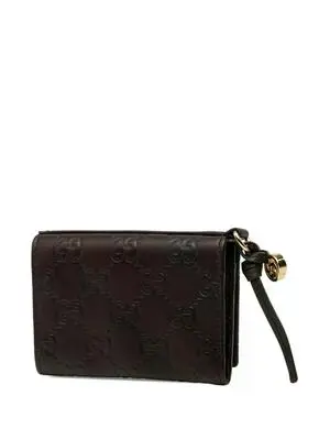 Gucci 2000-2015 Guccissima Flap Case Card Holder