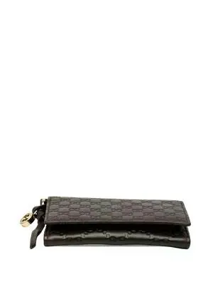 Gucci 2000-2015 Guccissima Flap Case Card Holder
