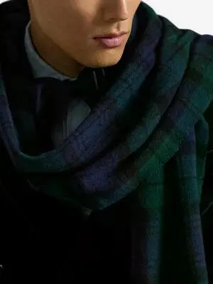 Polo Ralph Lauren Tartan-pattern Scarf