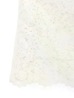 SEMICOUTURE Guipure Lace Sleeveless Top
