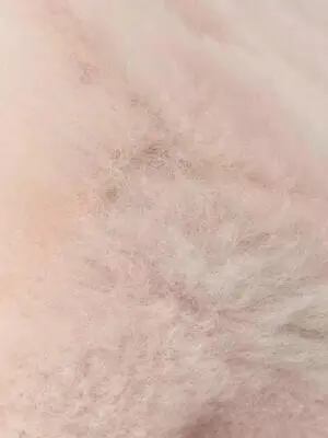 Prada Shearling Tote Bag - Pink