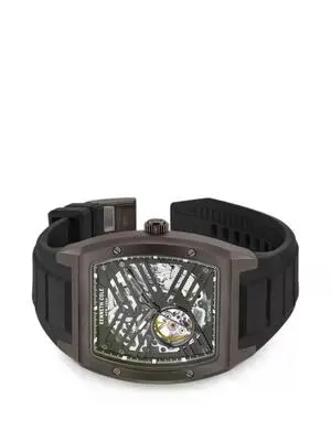KENNETH COLE Skeleton Tonneau 43mm Watch