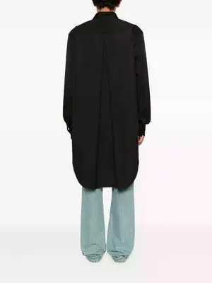 Saint Laurent High-low-hem Button-down Shirt
