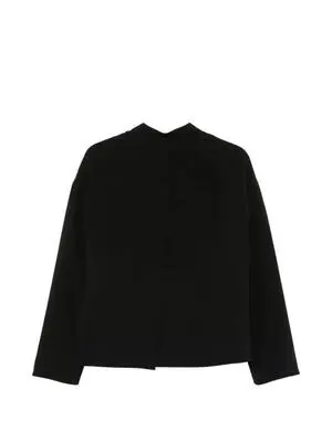Alberto Biani Button-up Flap-pocket Jacket - Black